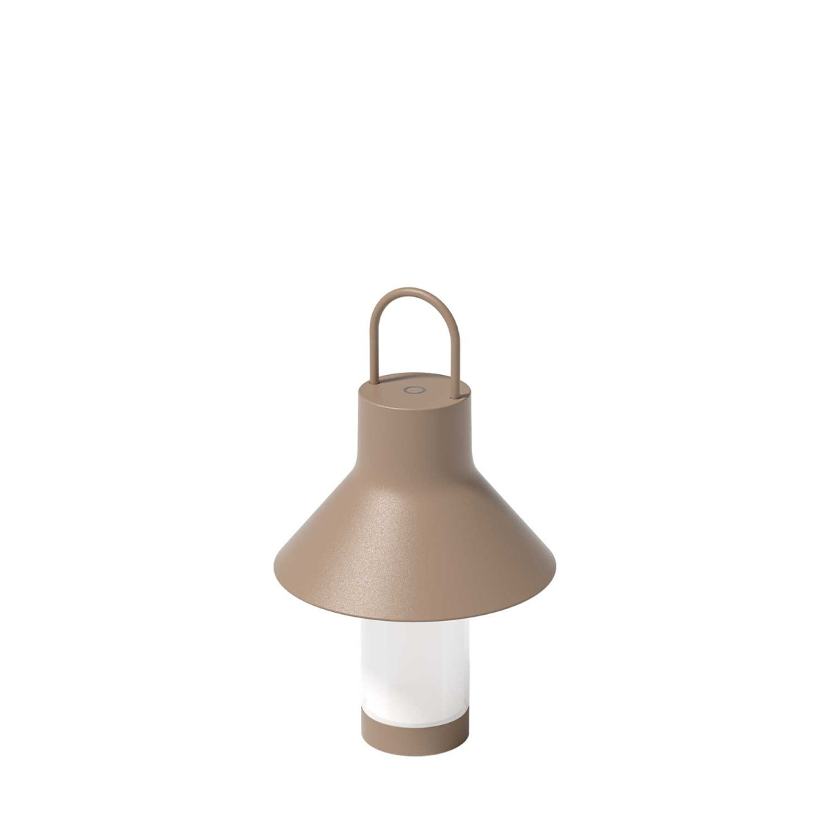 Shadow Small Grey Beige - Beautiful Battery Lamp | LOOM Design